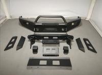 China Bolt On Steel Front Bumper Compatible With Ford Ranger 3-5mm Thickness Black Powder Coated for sale