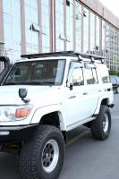 China Custom Aluminum Roof Rack 2166x1320x55mm for Toyota LC76 Land Cruiser by Landace for sale