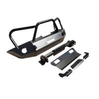 China Toyota FJ150 Bull Bar Front Bumper 3-5mm Cold Rolled Steel Black Powder Coated for sale