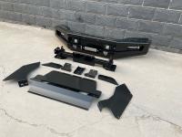 China Rear Bumper with Jerrycan Holder and Tire Carrier for Toyota Hilux 3-5mm Steel for sale
