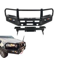 China LED Light and Winch Mounting Tray Plate Front Bumper for Toyota Hilux 3-5mm Steel for sale