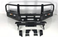 China LED Light and Winch Mounting Tray Plate Front Bumper for Toyota Hilux 3-5mm Steel for sale