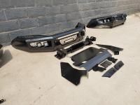 China Cold Rolled Steel Front Bumper Compatible with Toyota Hilux Revo Rocco 3-5mm Thickness for sale