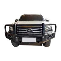 China Bolt-On Winch Bull Bar Front Bumper for 2004-2005 Toyota Hilux 3-5mm Steel for sale