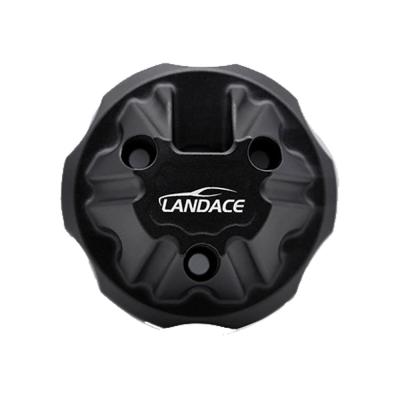 China Aluminum Alloy Antenna Base Cover for Jeep Wrangler JL 74x74x30mm Direct Replacement for sale