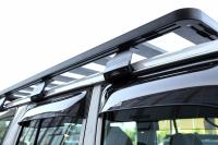 China Toyota Land Cruiser 76 Roof Rack 2166x1320mm Aluminum Alloy Powder Coated Black for sale