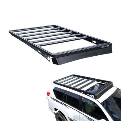 China Aluminum Roof Rack for Toyota LC150 LC200 2110x1195mm Powder Coated Black for sale