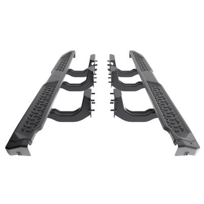 China Jeep Wrangler JK JL Side Step Pedal Running Board 1864mm Aluminum Alloy Powder Coating for sale