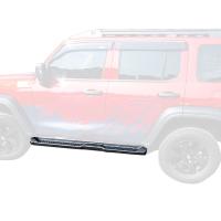 China Jeep Wrangler JK JL Side Step Pedal Running Board 1864mm Aluminum Alloy Powder Coating for sale
