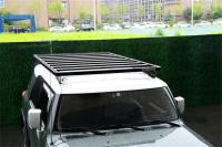 China Aluminum Alloy Roof Rail Rack for Toyota FJ Cruiser 28kg Load Capacity 2235x1380x55mm for sale