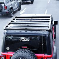China Aluminum Solar Carport Racking for Jeep Wrangler JK JL 1500x1425mm 21kg for sale
