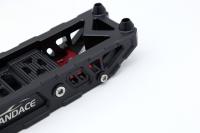 China CNC Machined Aluminum Side Step for Jeep Wrangler JL 2018-2022 380x140x90mm for sale