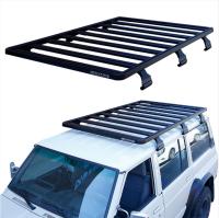 China Aluminum Roof Rack for Y60 2100x1300mm 200kg Capacity E-Coated Powder Coated for sale