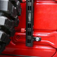 China Aluminum Alloy Flag Holder Radio Wire Bracket for Jeep Wrangler JL JK 323x78x86mm for sale