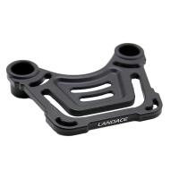 China Aluminum Alloy Black LED Driving Light Bracket A Pillar Mount for Jeep Wrangler JL JK 134x107x25mm for sale