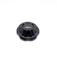 China Hard Anodized CNC Machined Aluminum Alloy Radio Antenna Base Cover for Jeep Wrangler 74x74x30mm for sale