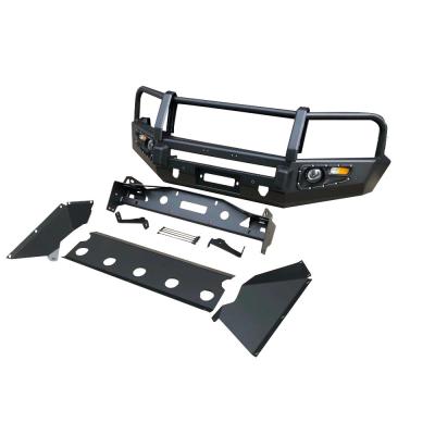 China Volkswagen Amarok Steel Winch Bull Bar Front Bumper with Tire Carrier 3-5mm for sale
