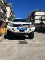 China Volkswagen Amarok Steel Winch Bull Bar Front Bumper with Tire Carrier 3-5mm for sale