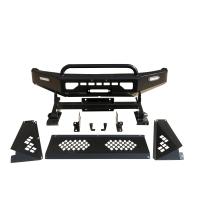 China Volkswagen Amarok Front Rear Bumpers Winch Bull Bar 3-5mm Steel Black for sale