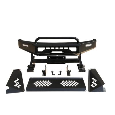 China Volkswagen Amarok Front Rear Bumpers Winch Bull Bar 3-5mm Steel Black for sale