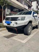 China Volkswagen Amarok Front Rear Bumpers Winch Bull Bar 3-5mm Steel Black for sale