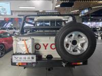 China Toyota LC79 Rear Bumper with Tire Carrier 210x66x75cm Cold Rolled Steel for sale