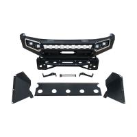 China Volkswagen Amarok Front Bumper with Winch Bull Bar Rear Bumper and Spare Tire Carrier 3-5mm Steel for sale