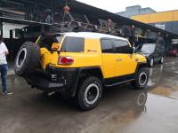 China Toyota FJ Cruiser Winch Bull Bar Front Bumper Rear Bumper with Tire Carrier Jerrycan Holder 3-5mm Steel for sale