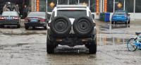 China Toyota FJ Cruiser Winch Bull Bar Front Bumper Rear Bumper with Tire Carrier Jerrycan Holder 3-5mm Steel for sale