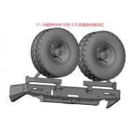 China DONGE RAM 4x4 Rear Bumper with Tire Carrier and Jerrycan Holder 3-5mm Steel for sale