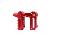 China Aluminum Alloy Hardtop Release Switch for Jeep Wrangler JK JL 102x76x23mm Red for sale