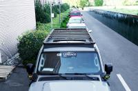 China Aluminum Roof Rack Tray Platform Luggage Bracket for Tank 300 1889x1225x55mm Black for sale