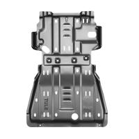 China Aluminum Alloy Nissan Patrol Y62 Skid Plate 5.0mm Engine Guard Underbody Protection for sale