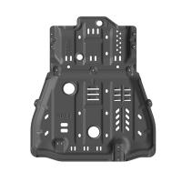 China Nissan Patrol Y61 Skid Plates 2006-2010 5.0mm Aluminum Alloy Underbody Protection for sale