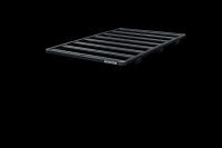 China Black Aluminum Roof Rack for Volkswagen Multivan 4x4 2050x1331mm Heavy Duty Cargo Carrier for sale
