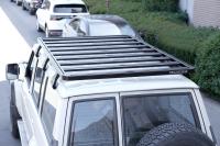 China Aluminum Roof Rack Cargo Carrier for Nissan Y60 2100x1300mm 23.5kg for sale