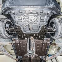 China Jeep Compass Transmission Underbody Protection 7-Piece Set 4.0mm Aluminum Alloy for sale