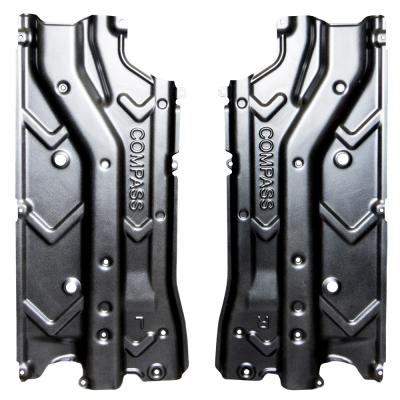 China Jeep Compass Skid Plate Set 7pcs Cold Roll Steel 2.5mm Underbody Protection for sale