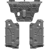 China Jeep Renegade Skid Plate 4.0mm Aluminum Alloy Underbody Protection Armour Integrated Stamping for sale