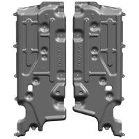 China Jeep Renegade Skid Plate 4.0mm Aluminum Alloy Underbody Protection Armour Integrated Stamping for sale