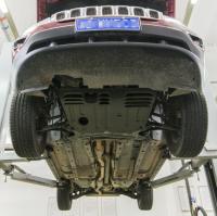 China Jeep Patriot Skid Plate Engine Guard 4.0mm Aluminum Alloy Underbody Protection Armour for sale