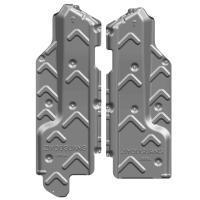 China Jeep Cherokee Skid Plate Engine Guard Transmission Underbody Armor 4.0mm Aluminum Alloy for sale