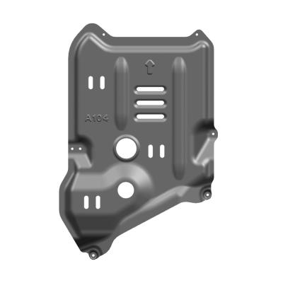 China Alfa Romeo Stelvio Skid Plate Engine Guard Transmission Underbody Armour 4.0mm Aluminum Alloy for sale