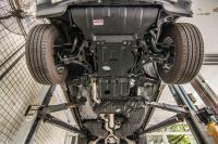 China Jeep Grand Cherokee Engine Transmission Skid Plate 4.0mm Aluminum Underbody Protection for sale
