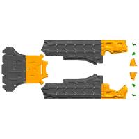 China Aluminum Alloy Under Vehicle Protection Skid Plate for Audi Q5 Q7 A3 A4L A6L A7L 4.0mm for sale