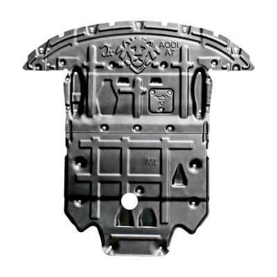 China Audi A4L A6L Q5 Q7 Skid Plate 4.0mm Aluminum Alloy Underbody Protection Engine Guard for sale