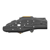 China Aluminum Transfer Case Skid Plate 5.0mm 4X4 Exterior Accessories for Mitsubishi Pajero for sale