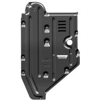 China BMW E91 3 Series Aluminum Transmission Skid Plate 4mm Underbody Protection Guard for sale