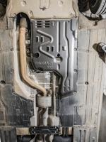 China Powder Coating BMW Transmission Skid Plate 4.0mm Aluminum Alloy Underbody Protection for sale
