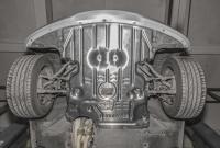 China Customized Thickness BMW Car Model Skid Plate Engine Guard Plate Underbody Protection for sale